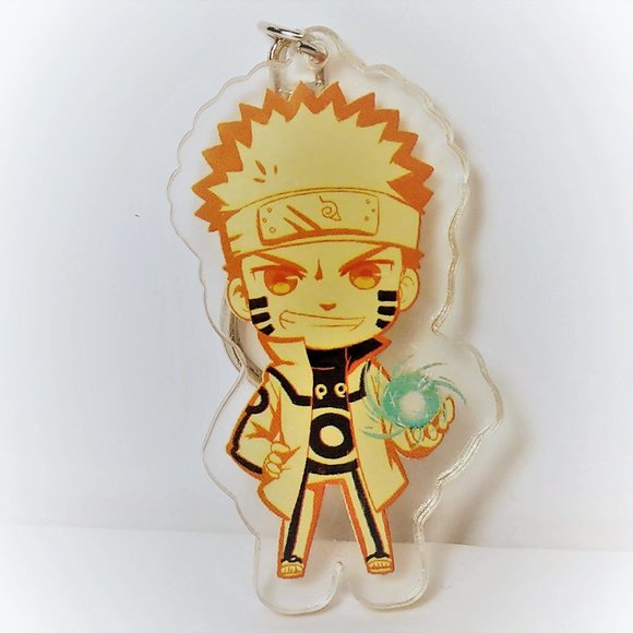 Other | Naruto Kurama Mode Keychain | Poshmark